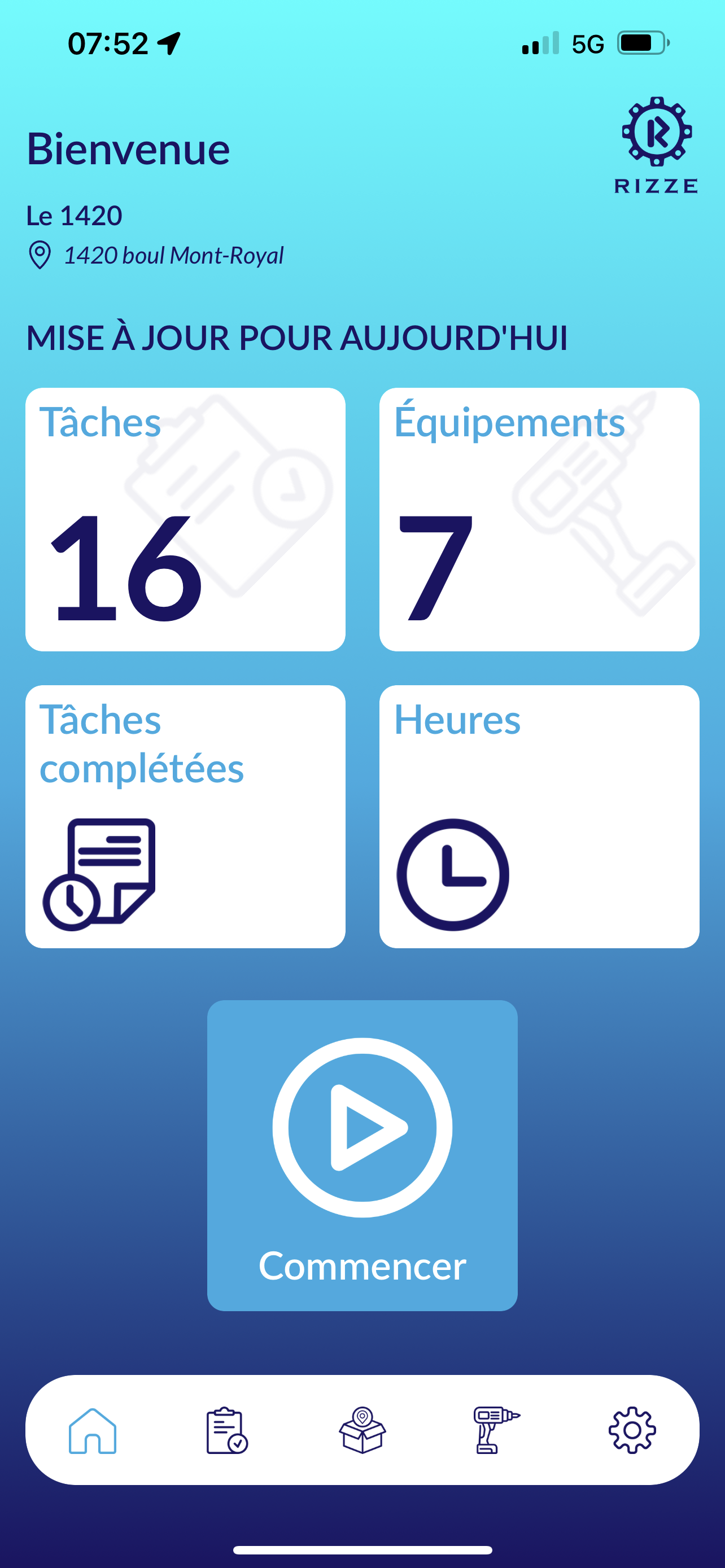 Rizze | home application